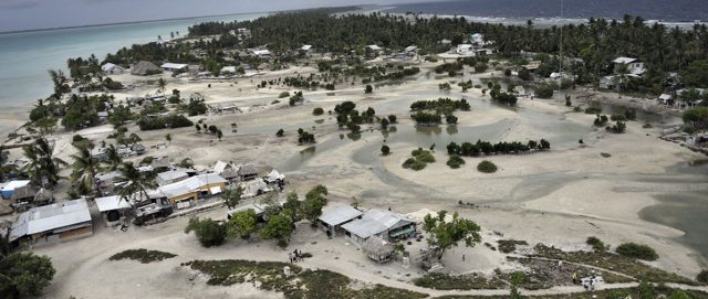 Climate change / sea-level rise in Kiribati – Agua.org.mx