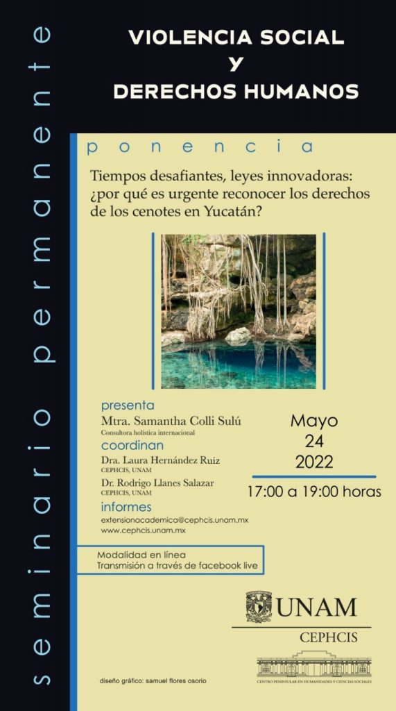 Seminario Permanente - Violencia social y derechos humanos (UNAM CEPHCIS) – Agua.org.mx