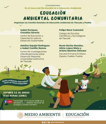Conversatorio: Educación Ambiental Comunitaria (INECC) – Agua.org.mx