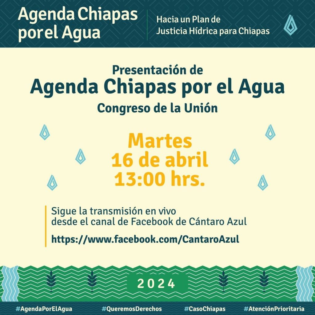 Presentación: Agenda Chiapas por el Agua (Cántaro Azul) – Agua.org.mx
